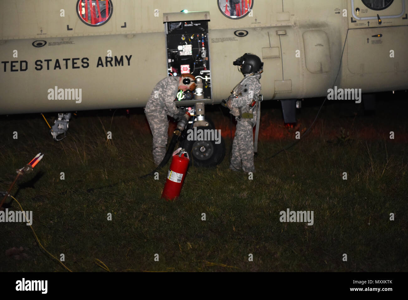 Personnel assigned to Joint Task Force-Bravo’s 1st Battalion, 228 ...