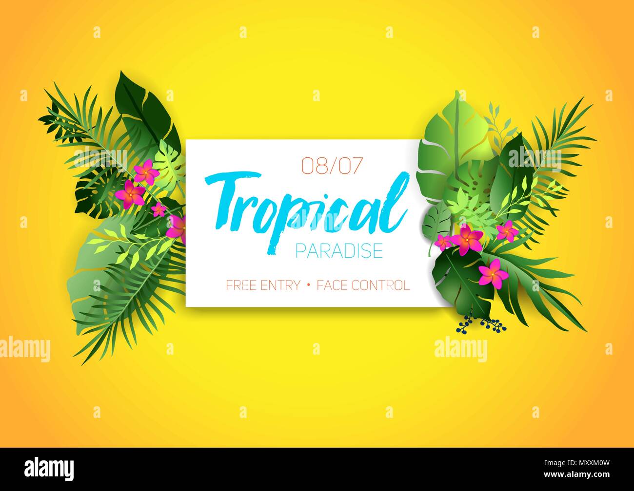 Bright Yellow Banner Stock Vector Image & Art - Alamy