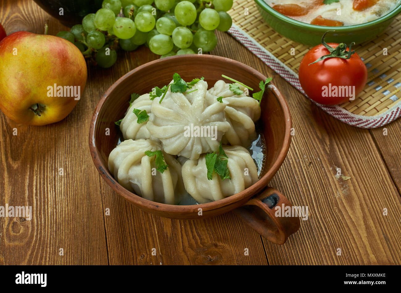Turkmen manty hi-res stock photography and images - Alamy