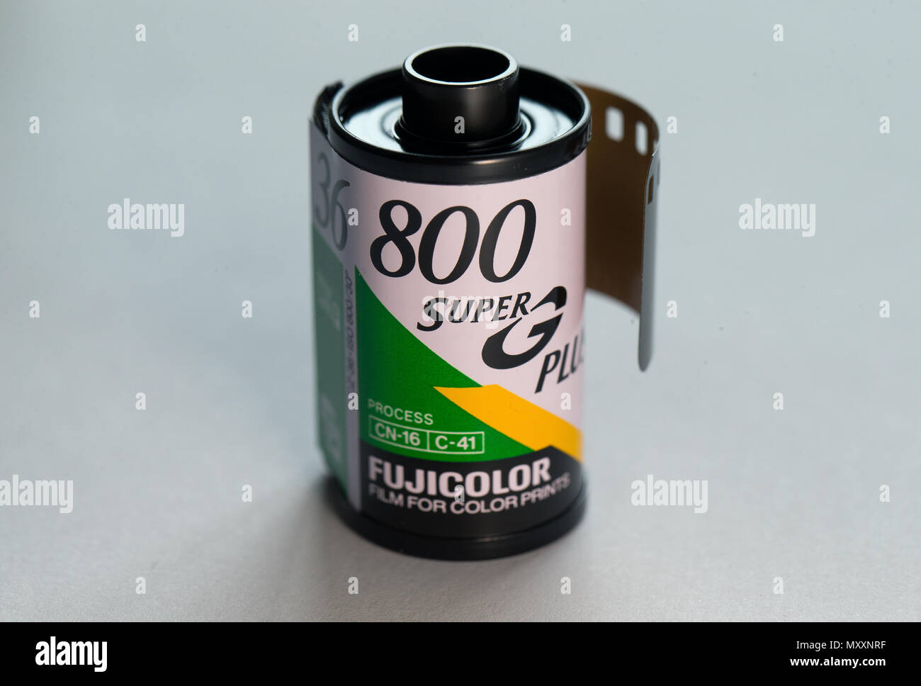 A Roll of Fuji Fujicolor Press 800 film for colour prints, iso 800 ...