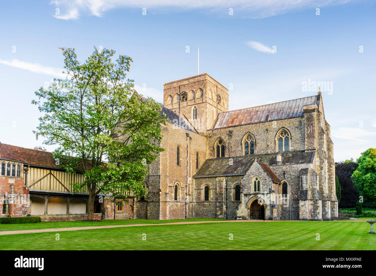 St Cross Church in Winchester 2018, Hampshire, England Stock Photo - Alamy