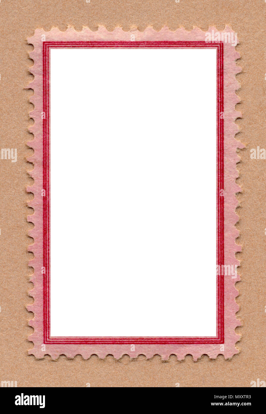 Postage stamp perforated border hi-res stock photography and images - Alamy