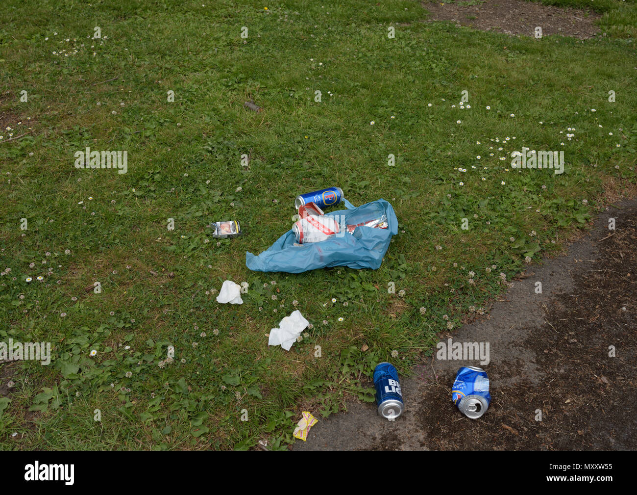 Litter and grass hi-res stock photography and images - Alamy