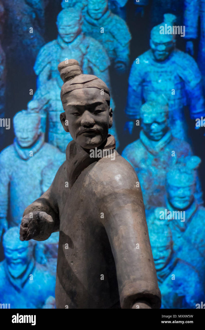 The Terracotta Army is a collection of terracotta sculptures depicting ...