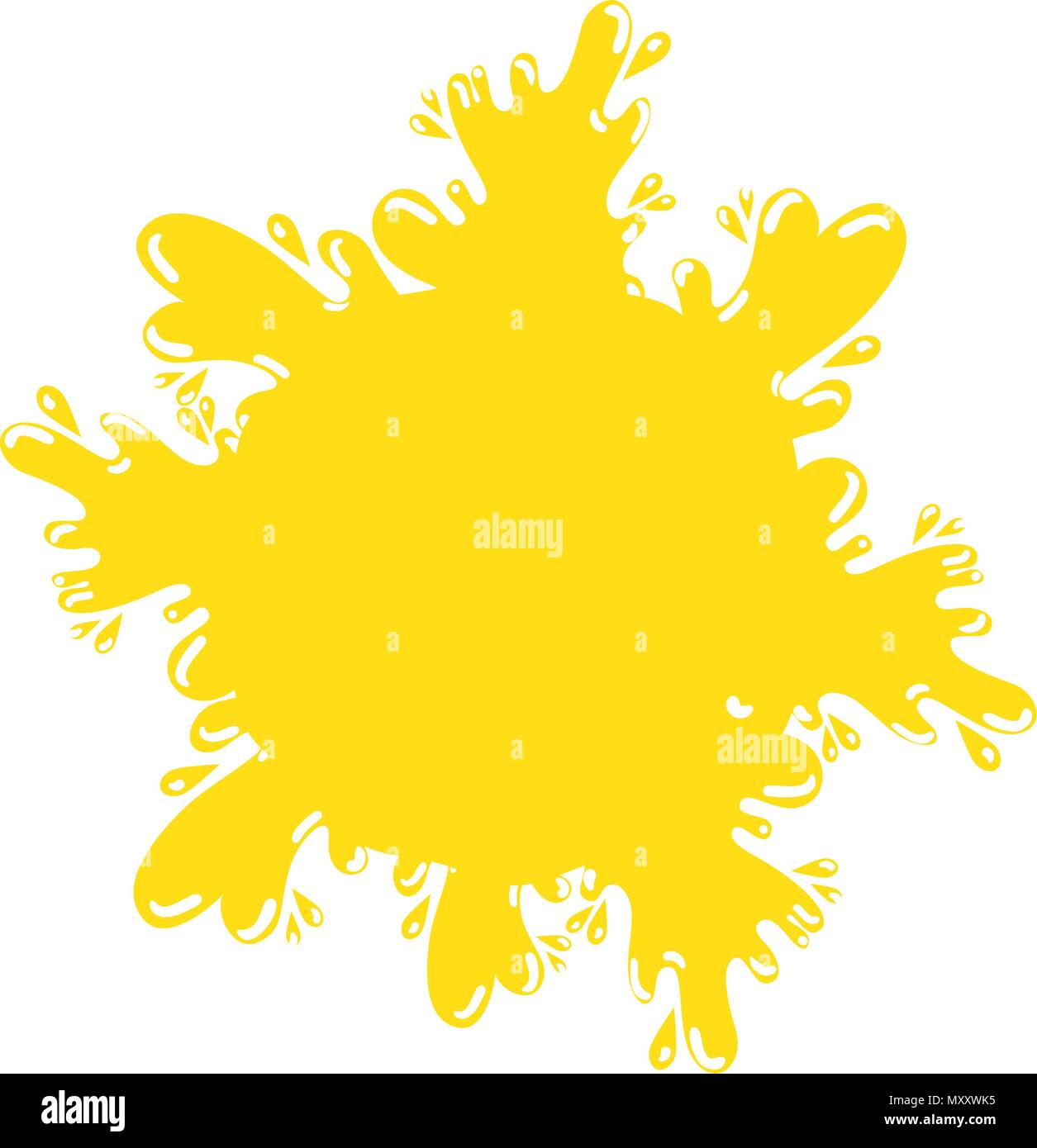 paint splash color icon vector illustration design Stock Vector Image ...