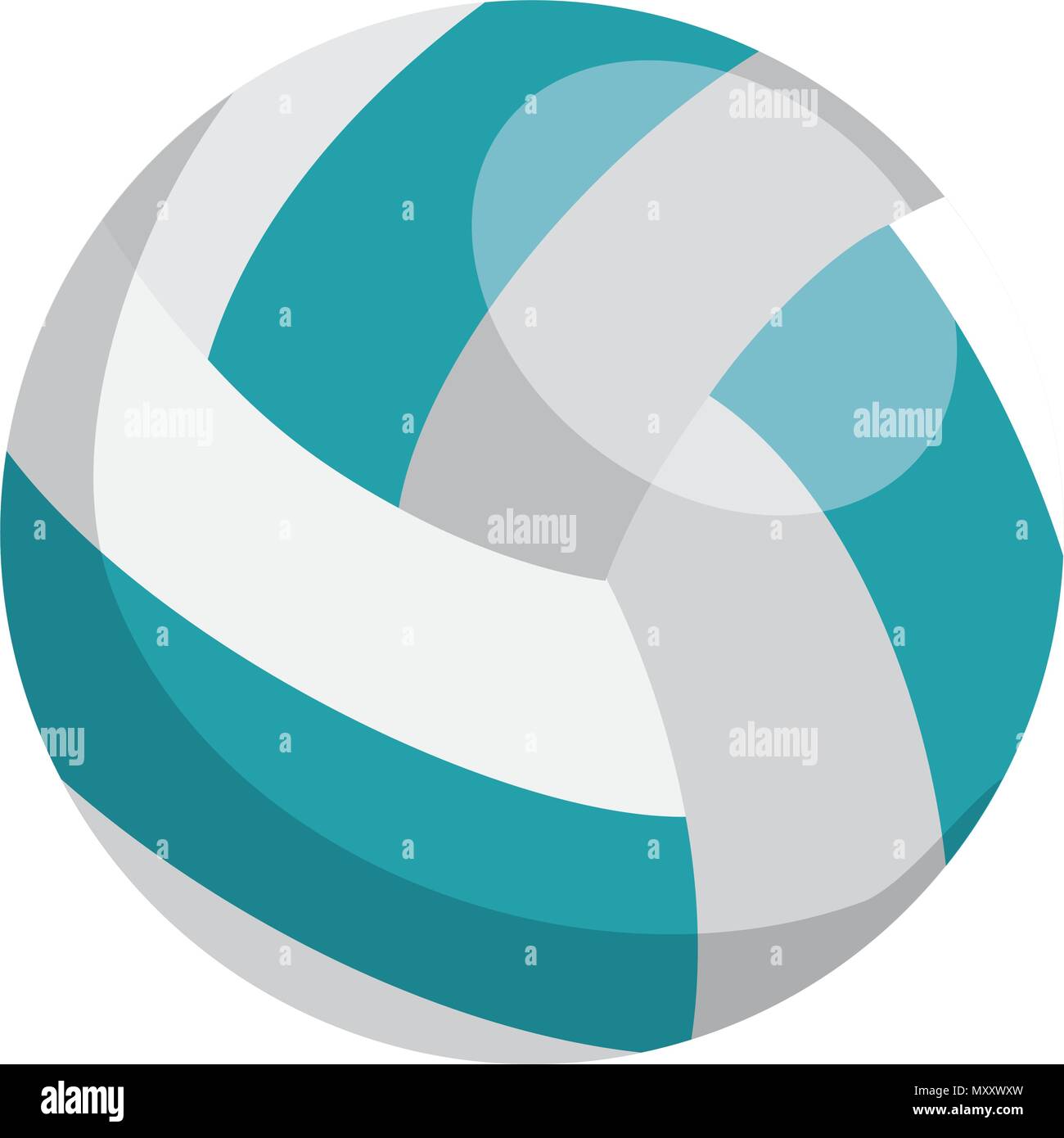 volleyball balloon isolated icon Stock Vector Image & Art - Alamy