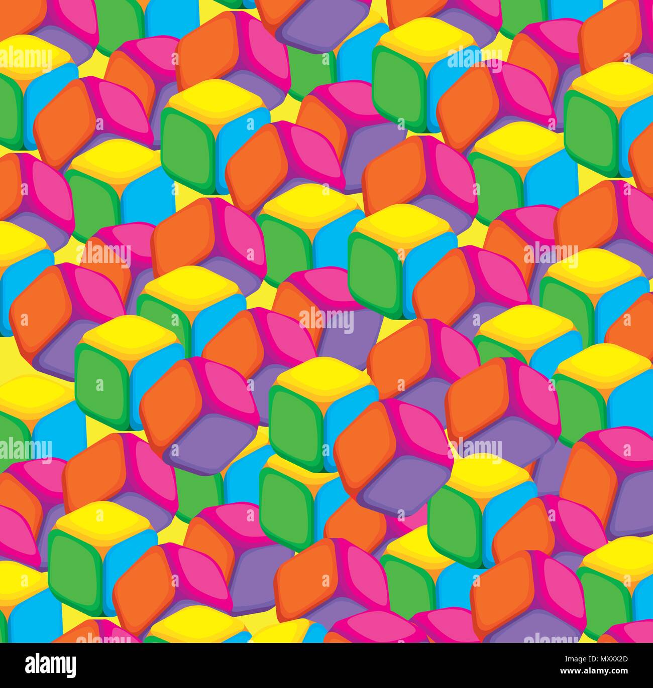 colors cubes blocks toy Stock Vector Image & Art - Alamy