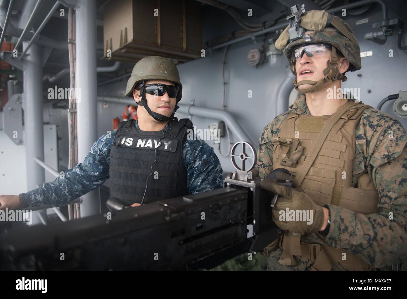 161213-N-AV754-010 ATLANTIC OCEAN (Dec. 13, 2016) Seaman Shone Toretta ...