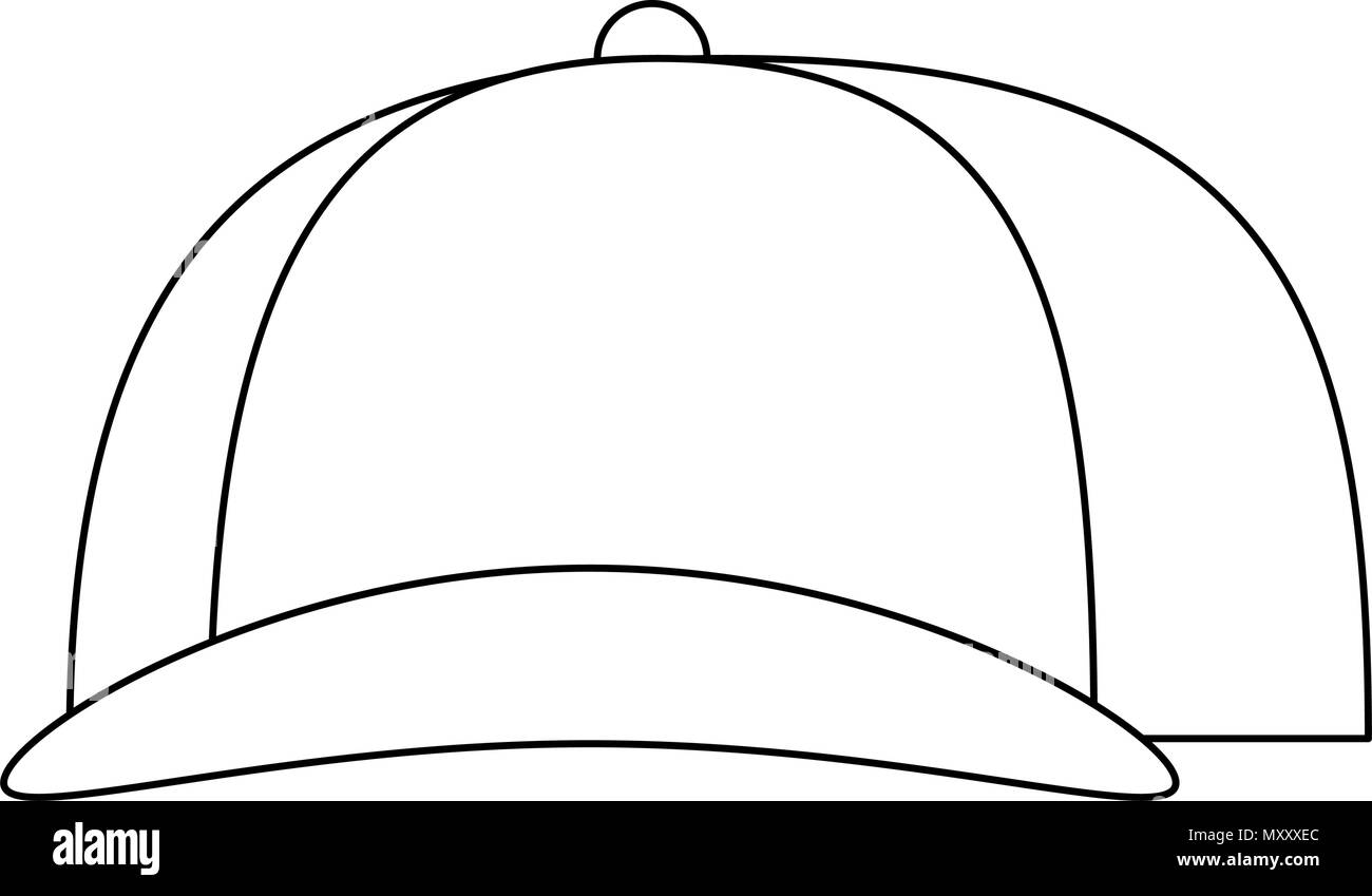 sport cap isolated icon Stock Vector Image & Art - Alamy