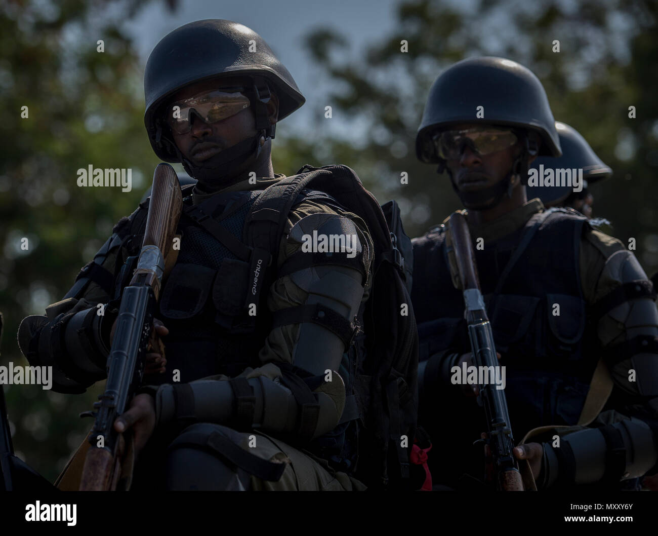 Members of the Somali Police Force graduate from their police training ...