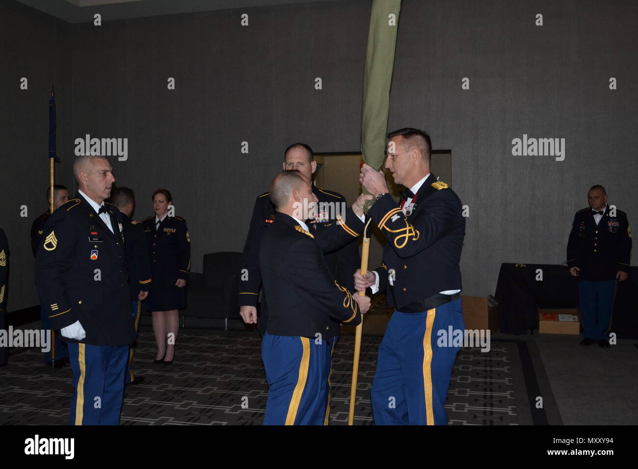 The 3rd Battalion of the 379th Regiment Commander, Lt. Col. Roderick ...