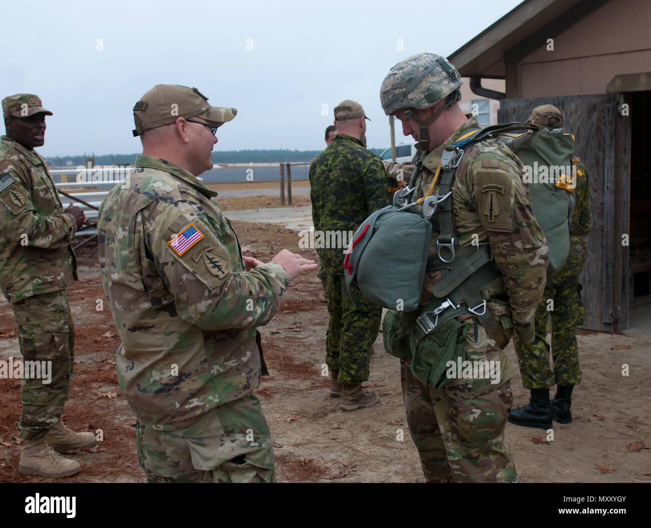 Parachute rigger Soldiers ensure safety and perform pack evaluation for ...