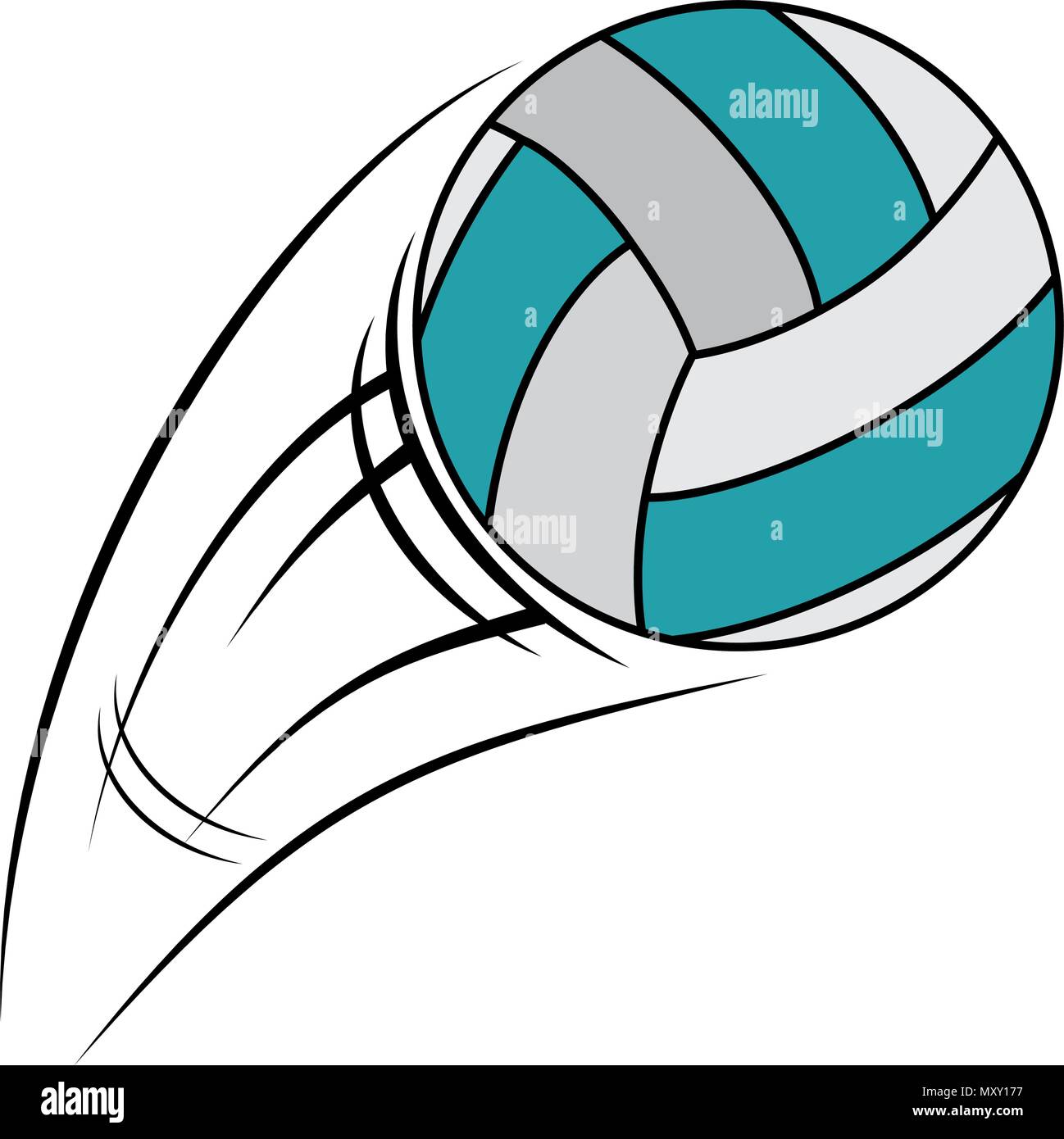 volleyball balloon isolated icon Stock Vector Image & Art - Alamy