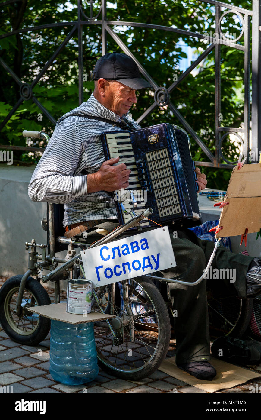 Busking Senior High Resolution Stock Photography and Images - Alamy