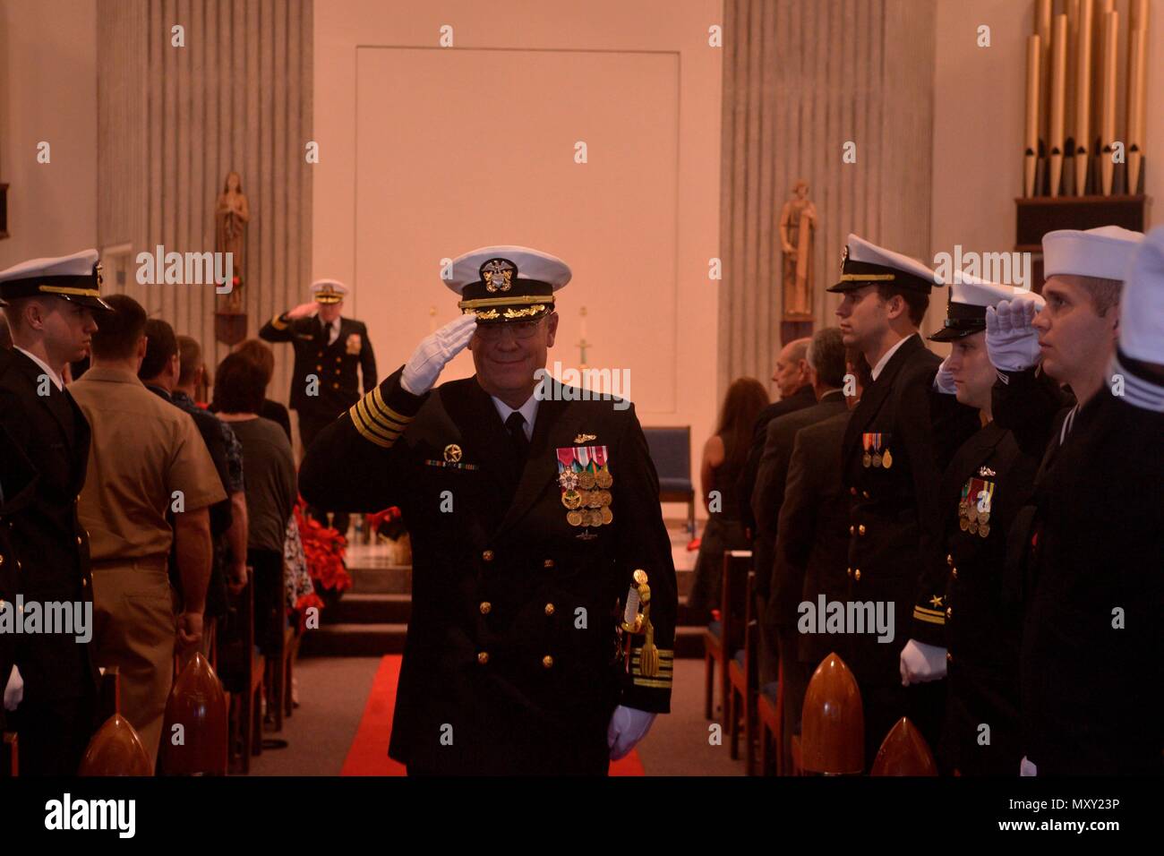 161212-N-UM609-037 KINGS BAY, Ga. – Capt. Brett Moyes relieves Capt ...