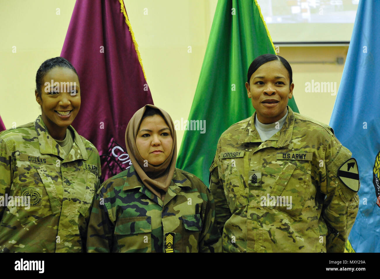 Command sgt maj jill crosby hi-res stock photography and images - Alamy