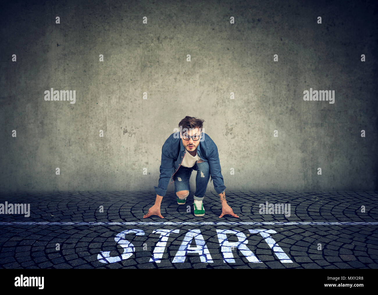 Starting student hi-res stock photography and images - Alamy
