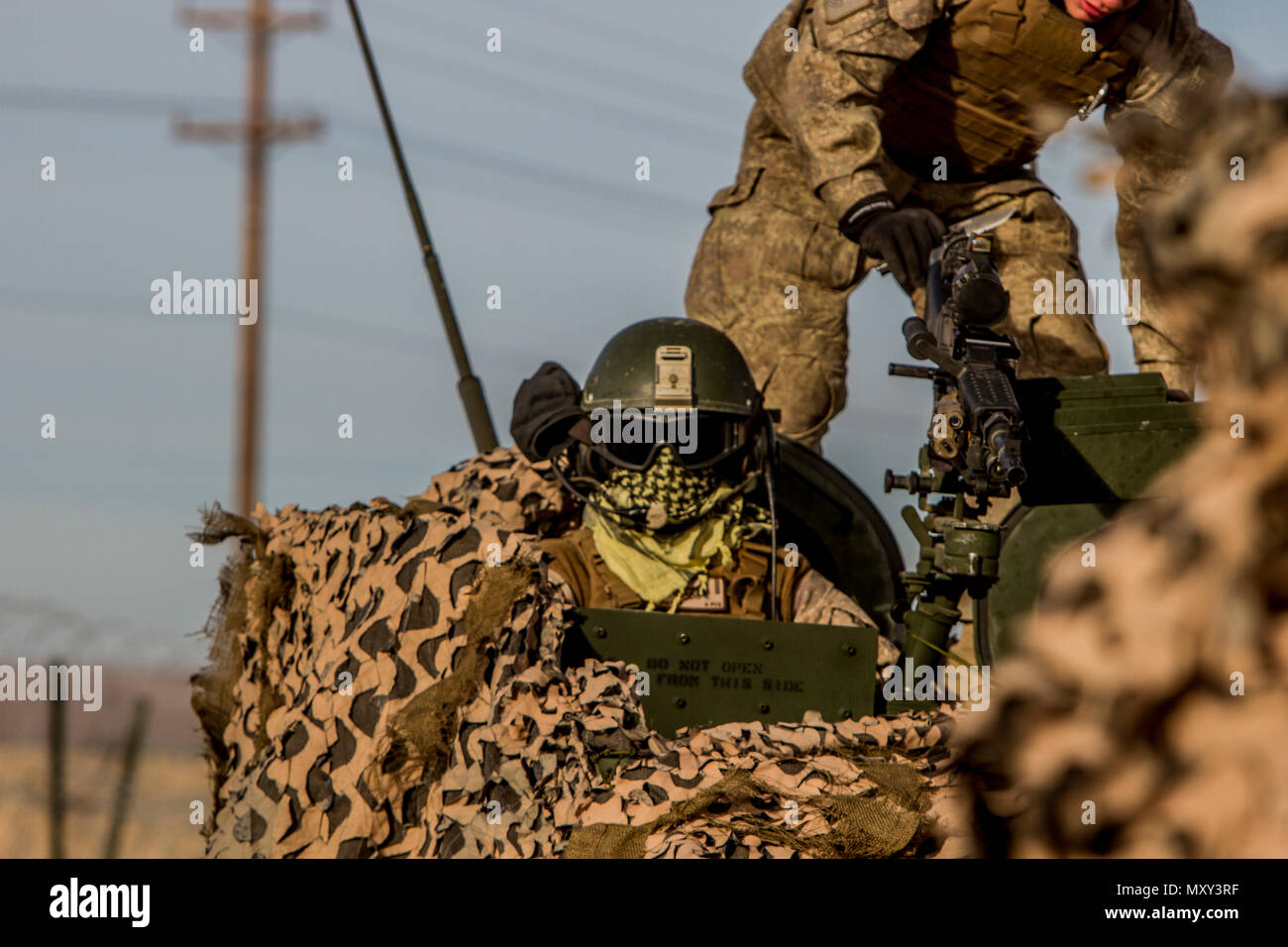 New zealands queen alexandras mounted rifles hi-res stock photography ...