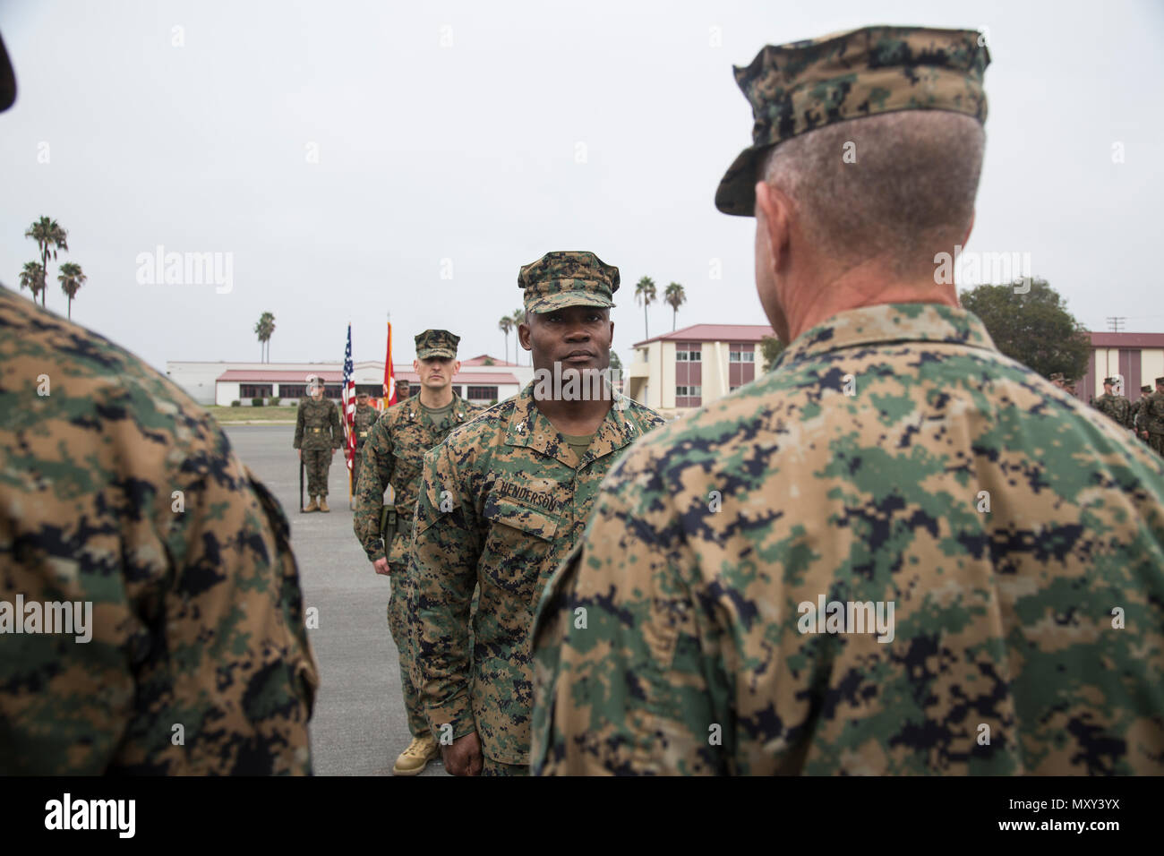 Col. Anthony Henderson, commanding officer 13th Marine Expeditionary ...