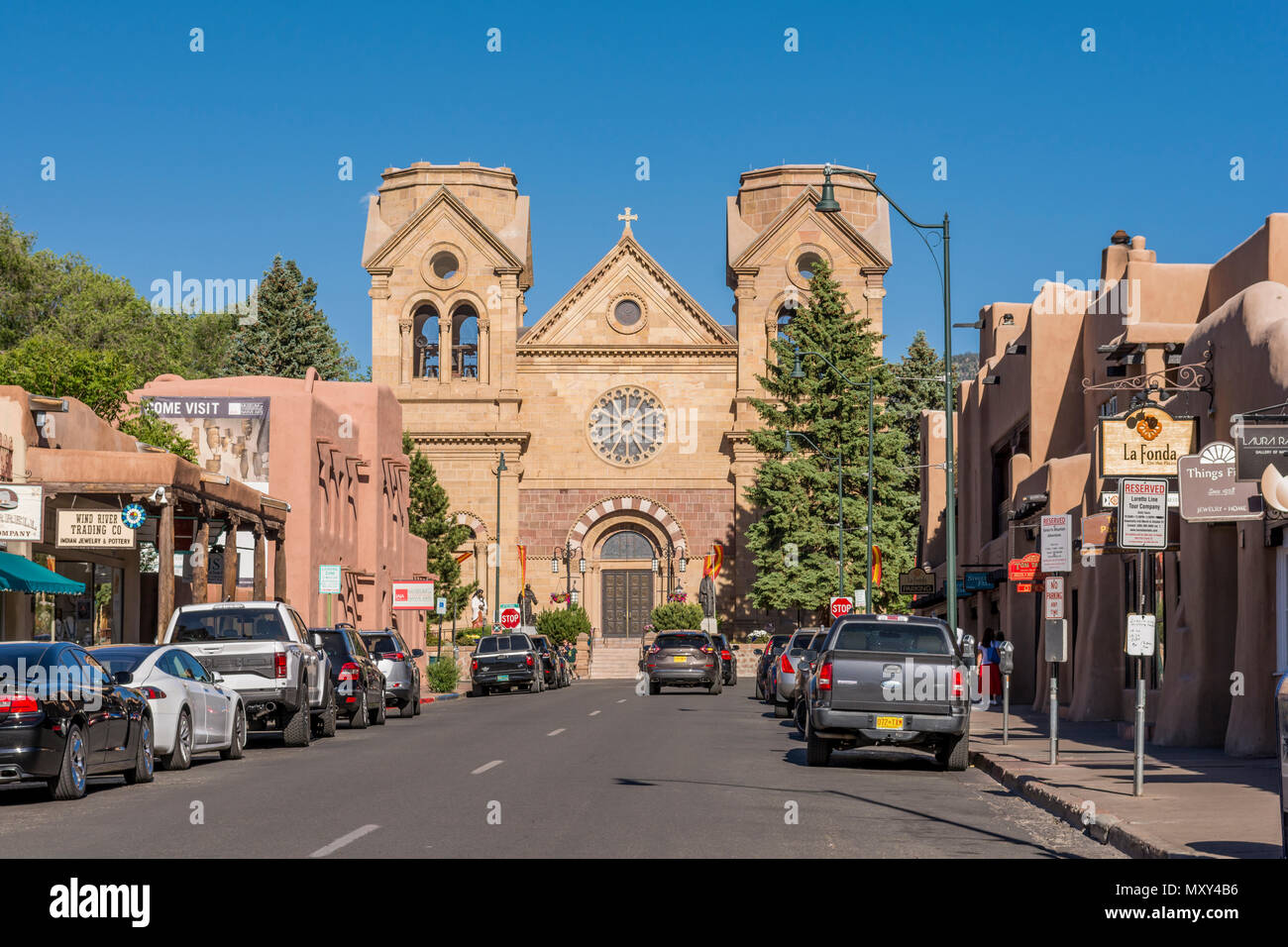 Santa Fe New Mexico, Cathedral Basilica of St Francis of Assisi known ...