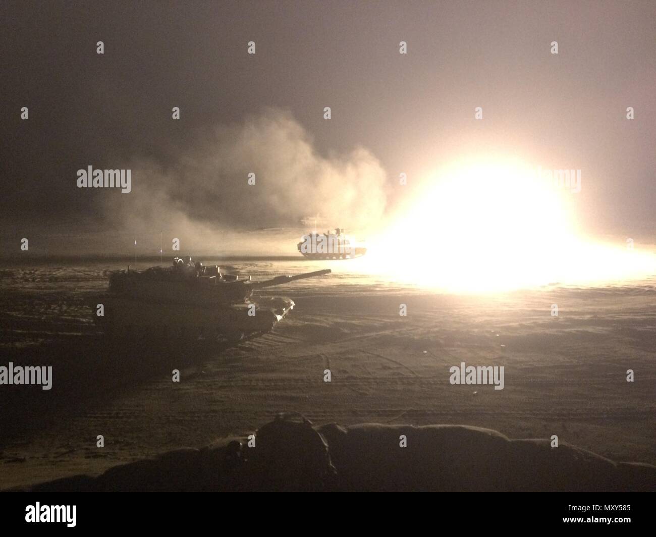 Members of the 3rd Armored Brigade Combat Team, 1st Armored Division ...