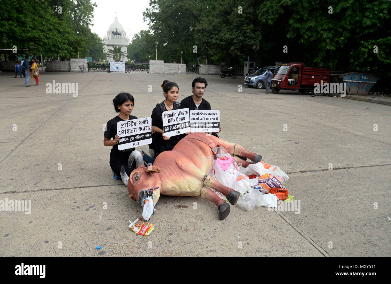 Kolkata, India. 04th June, 2018. People for the Ethical Treatment of ...
