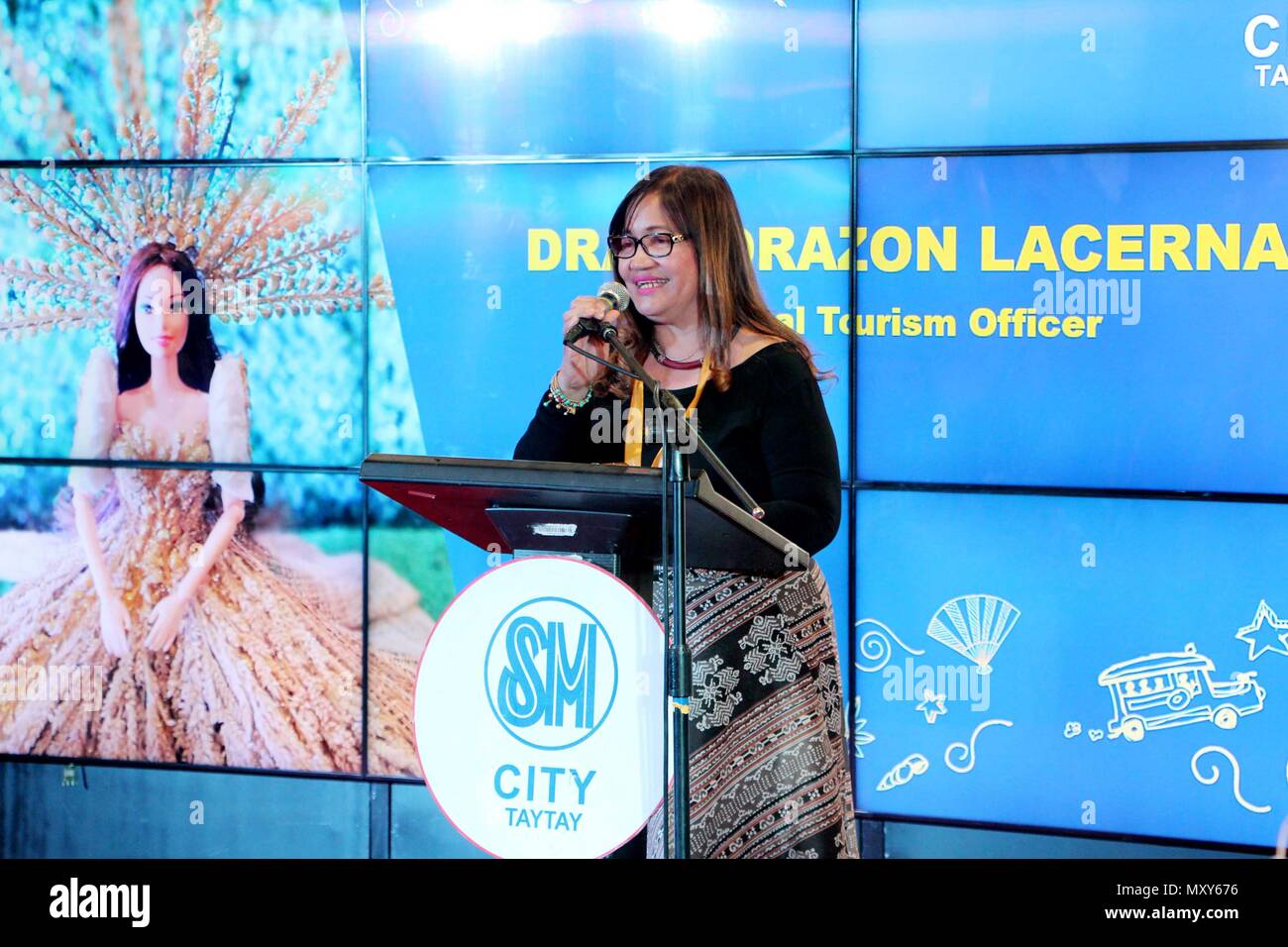Philippines. 05th June, 2018. Dr. Corazon Lacerna, Rizal Tourism Office ...