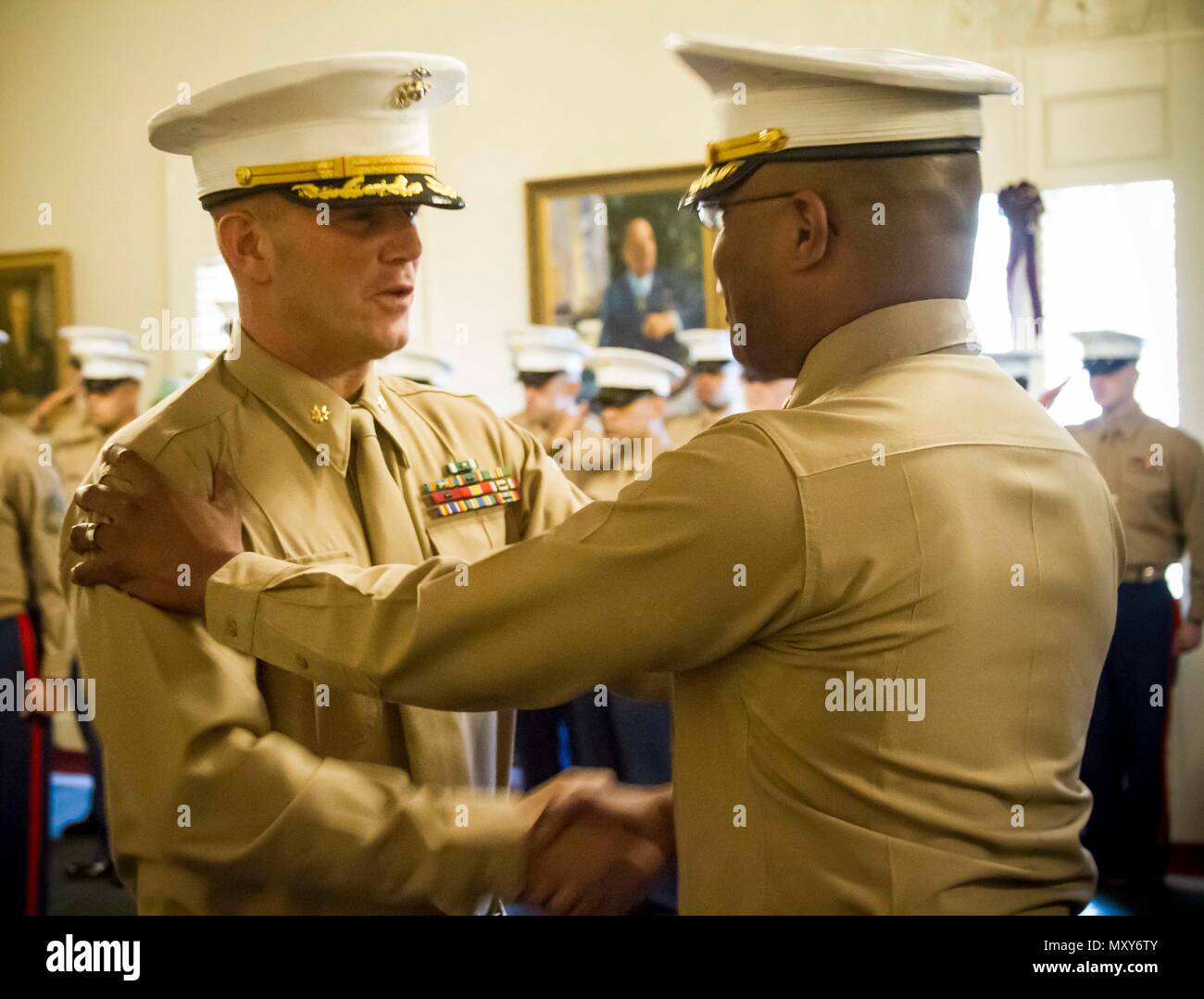 Recruiting station commanding officers hi-res stock photography and ...