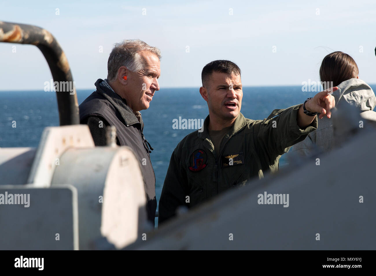 U.S. Marine Corps Lt. Col. Anthony G. Krockel, commanding officer ...