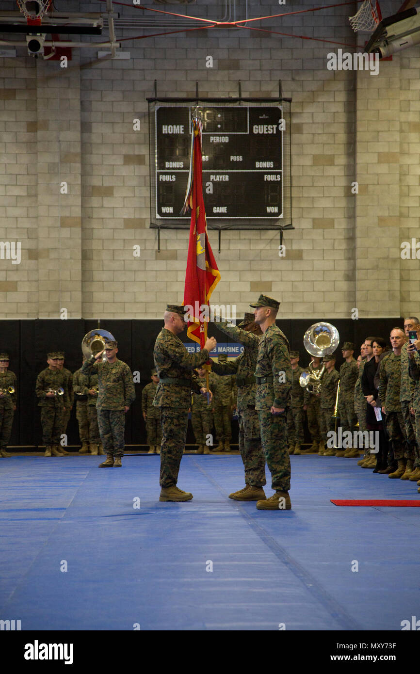 Col. Anthony Henderson, commanding officer 13th Marine Expeditionary ...
