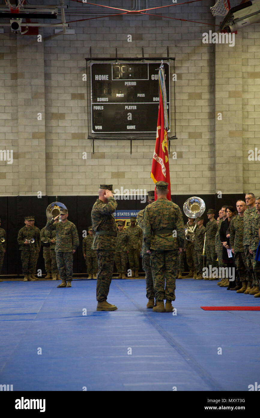 Col. Anthony Henderson, commanding officer 13th Marine Expeditionary ...