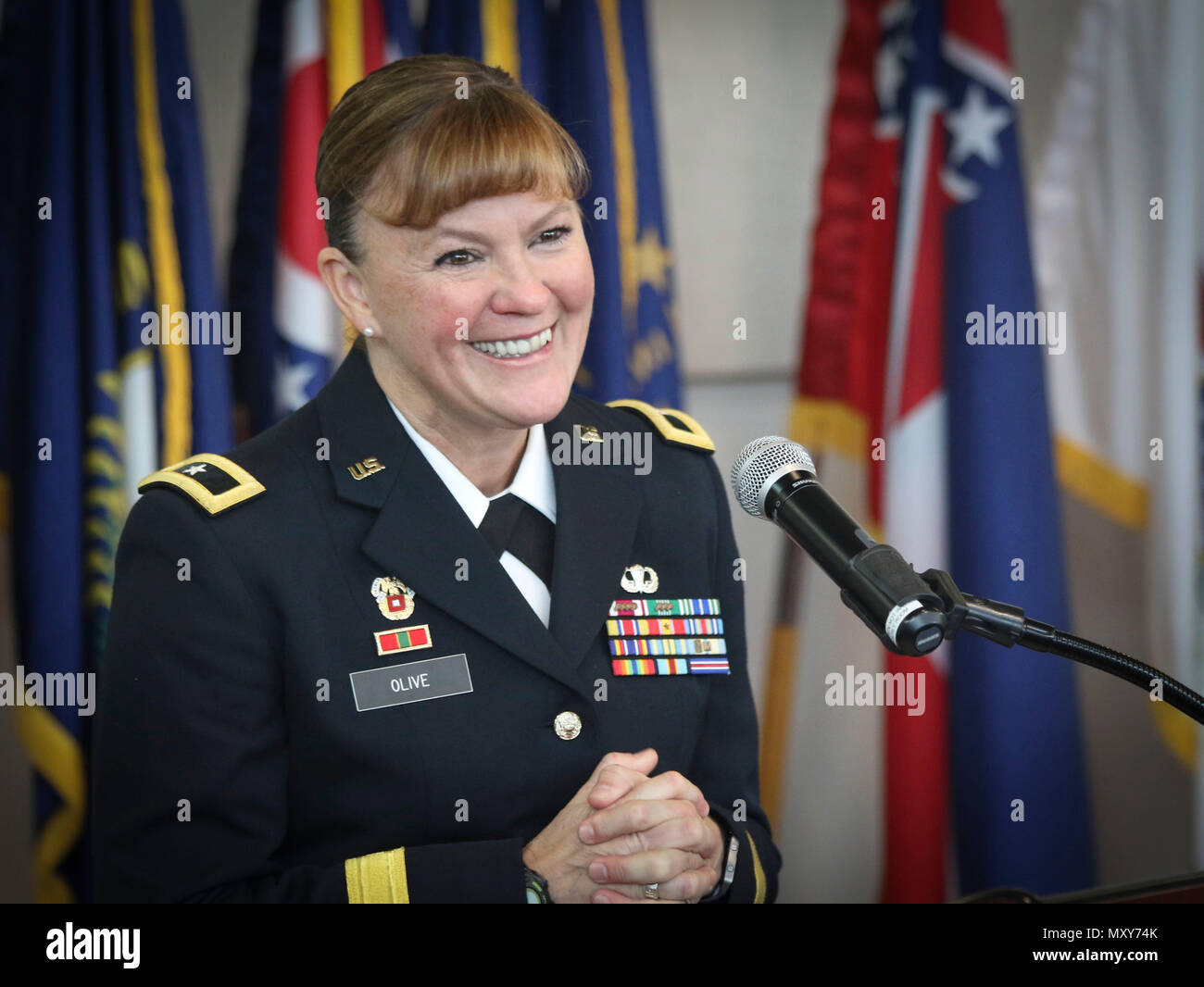 Army Reserve Brig. Gen. Nikki Griffin-Olive, deputy commander of ...