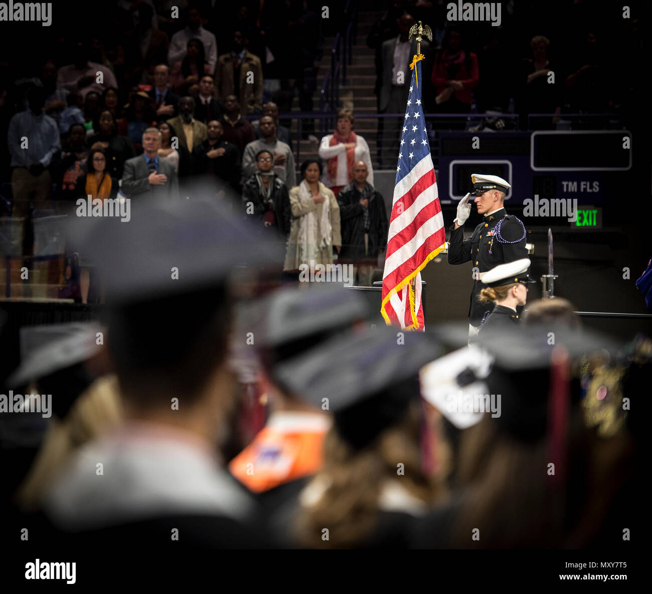 A cadet with Clemson University’s Reserve Officers’ Training Corps ...