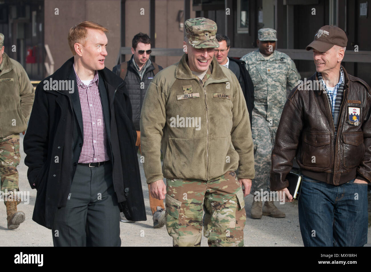 U.S. Sen. James Lankford and Congressman Steven Russell of Oklahoma ...
