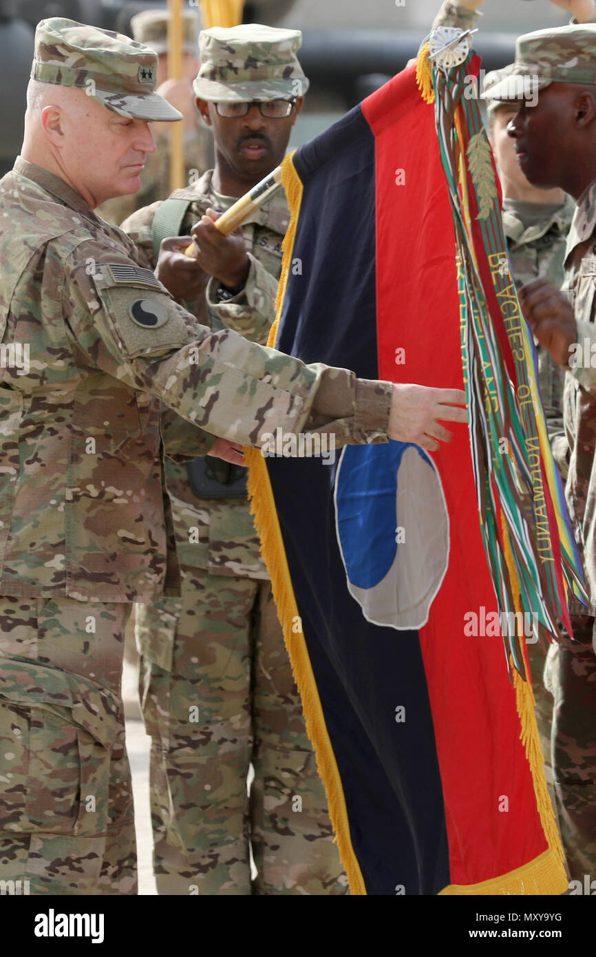 Maj. Gen. Blake C. Ortner, 29th Infantry Division commander, and ...