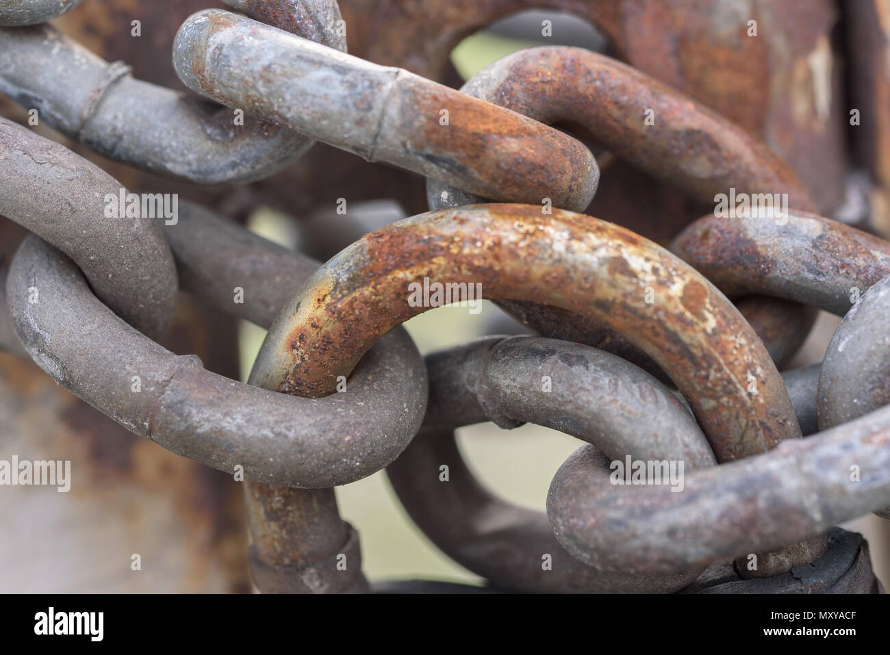 metal rusty chain Stock Photo - Alamy