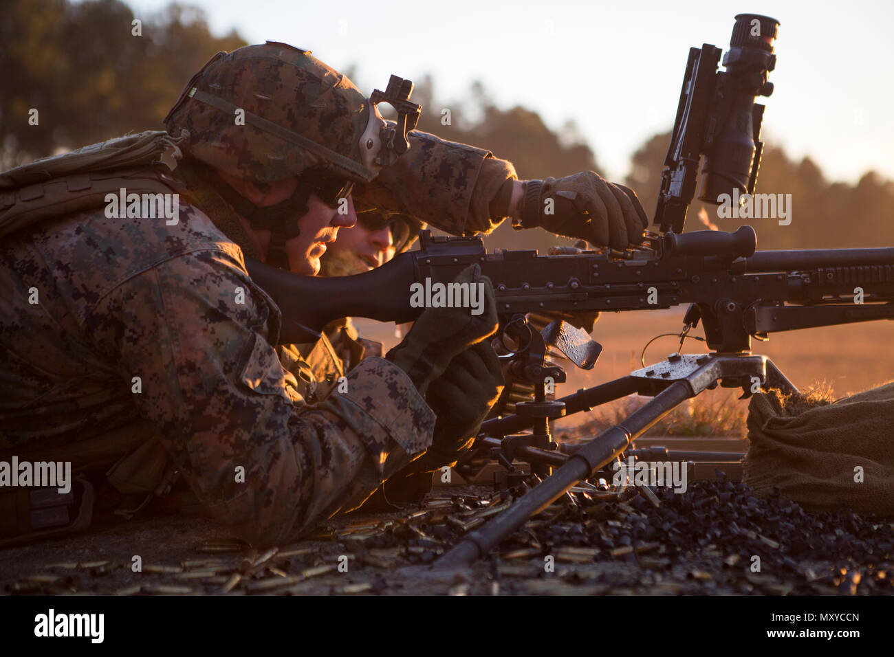 U.S. Marine Corps 2nd Lt. Adam Glass, infantry officer, and Cpl ...