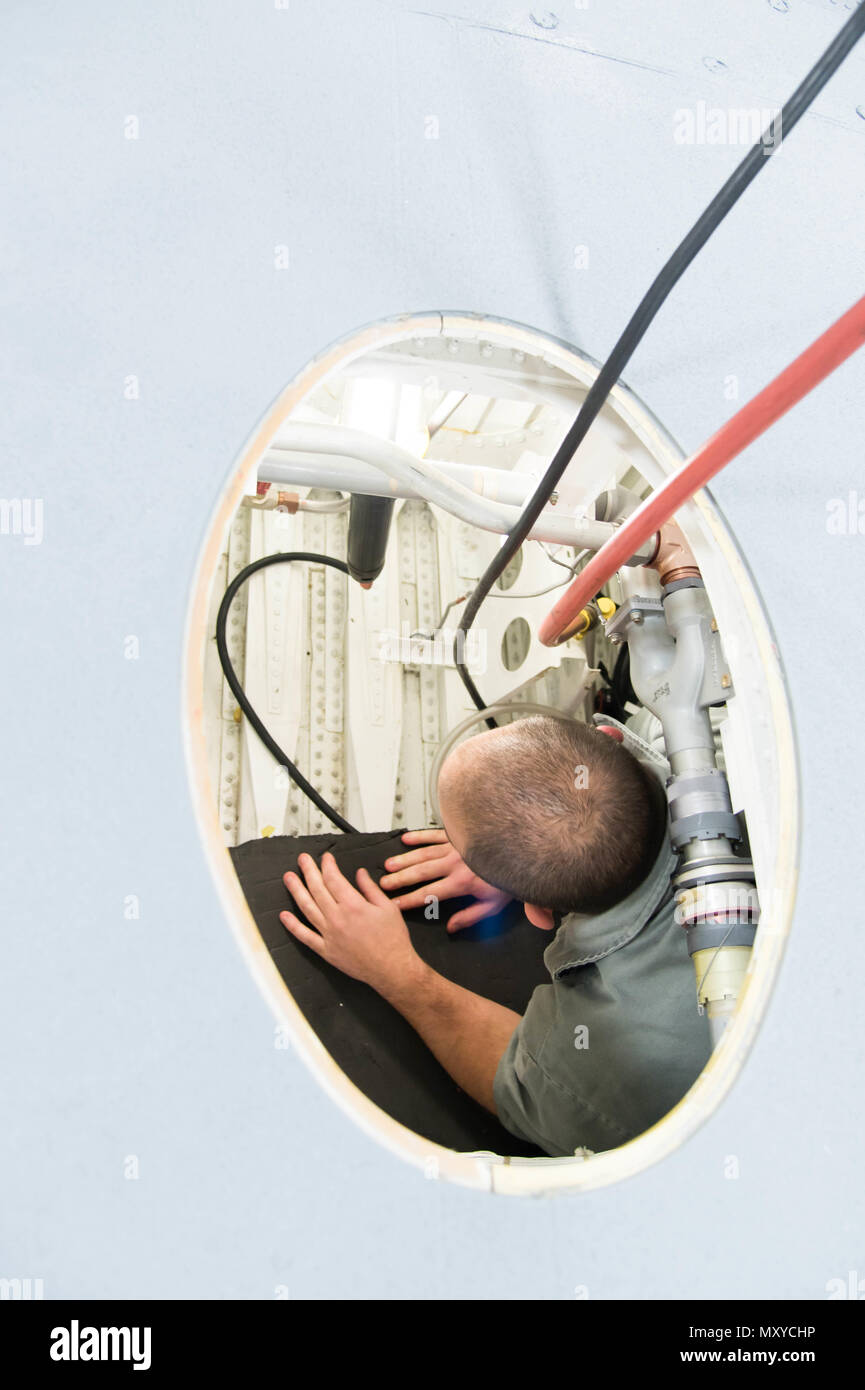 Tech. Sgt. Nicholas Schiro, 403rd Maintenance Squadron aircraft fuel ...
