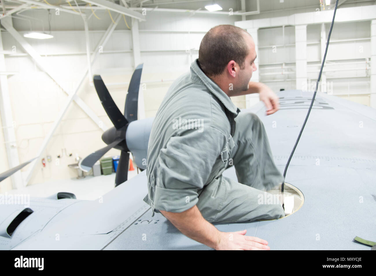 Tech. Sgt. Nicholas Schiro, 403rd Maintenance Squadron aircraft fuel ...