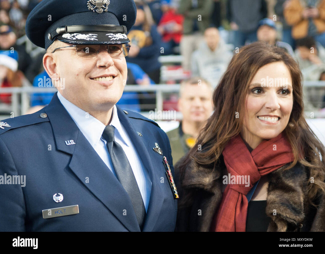 Col. George W. Holt, Jr., commander, 136th Airlift Wing, Texas Air ...