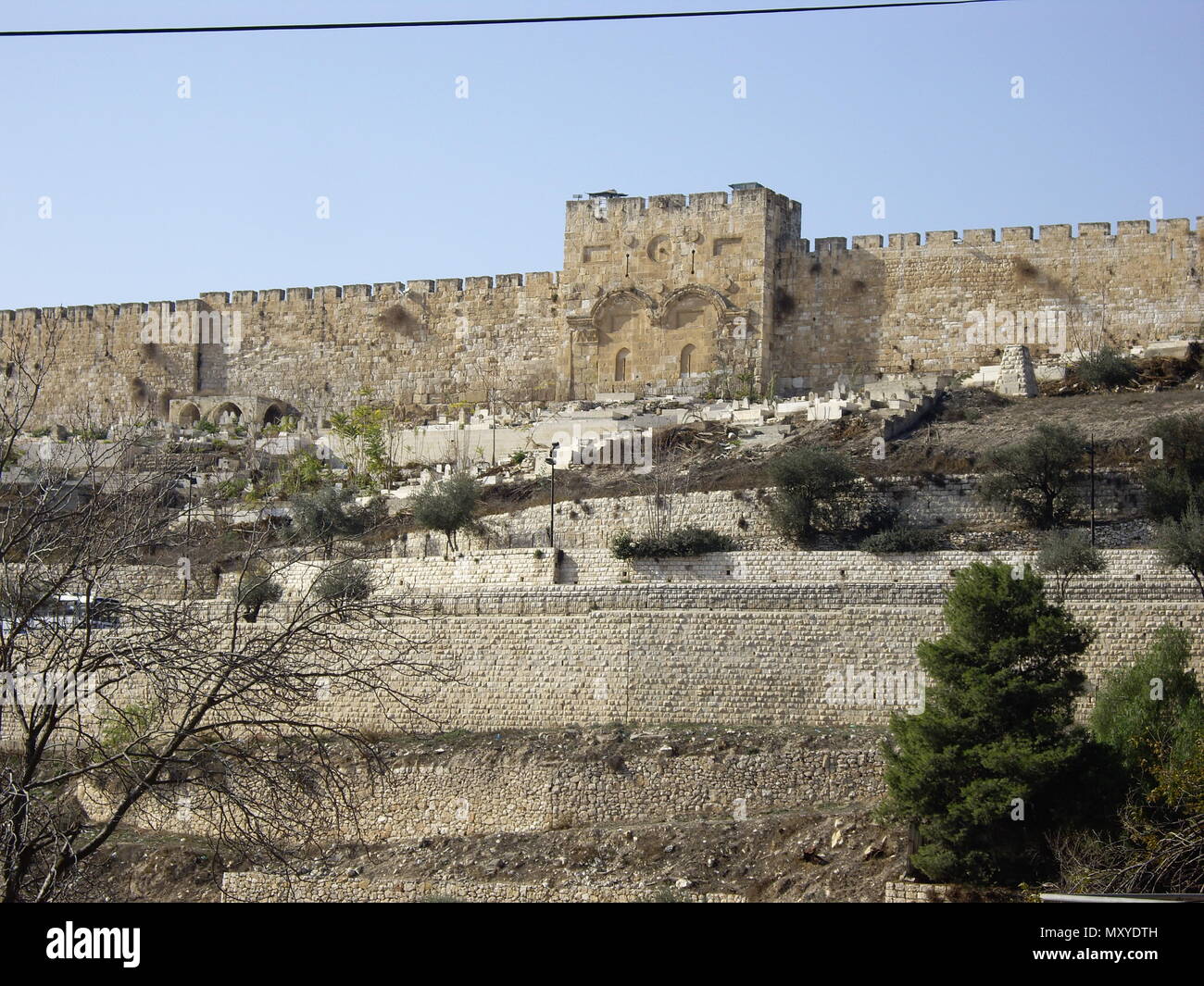 Jerusalem's Eastern Gate Stock Photo - Alamy