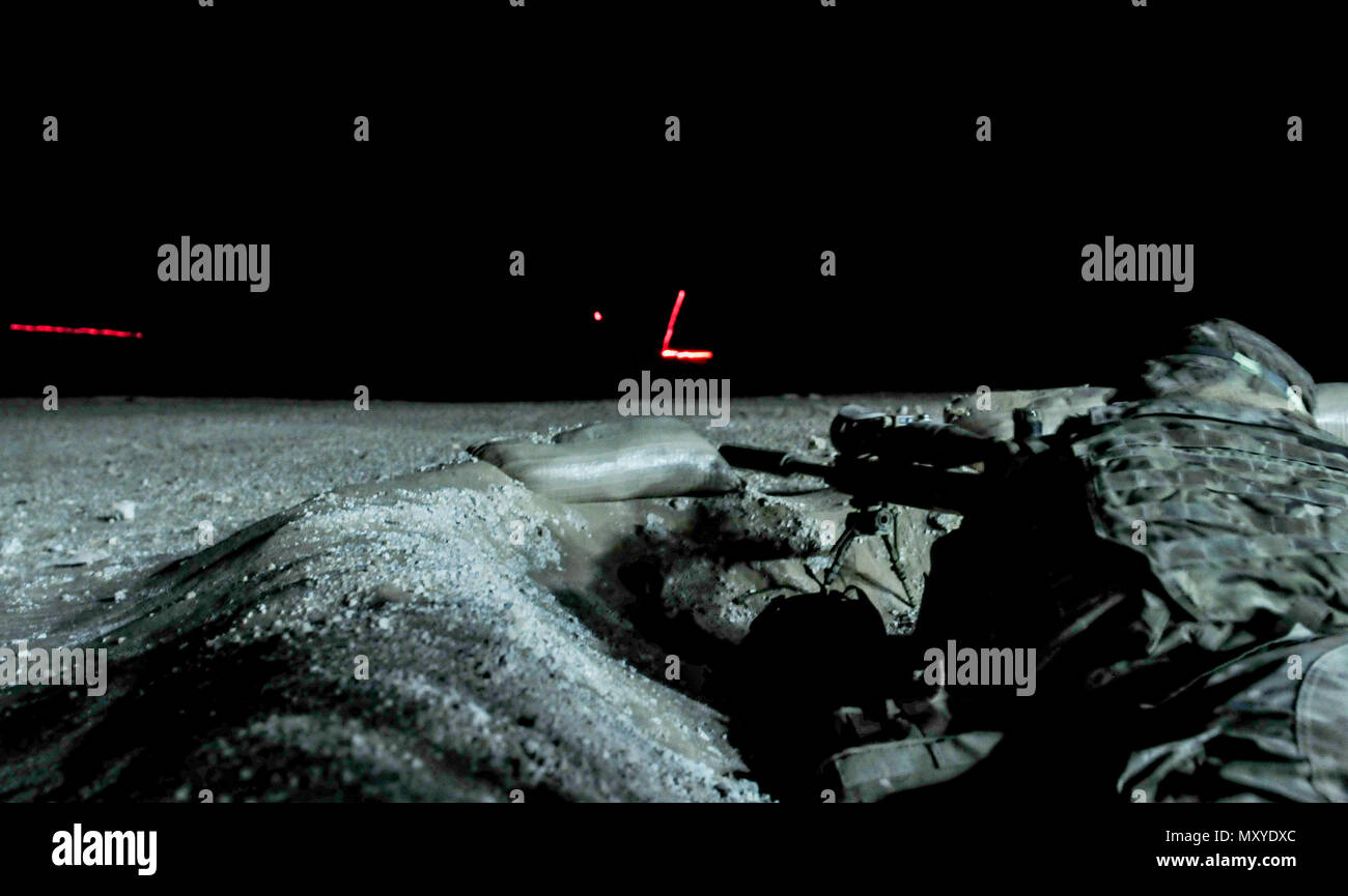 A sniper team from the 3rd Armored Brigade Combat Team, 1st Armored ...