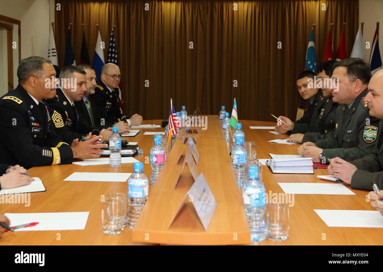 Lt. Gen. Michael Garrett, U.S. Army Central commander, and Command Sgt ...