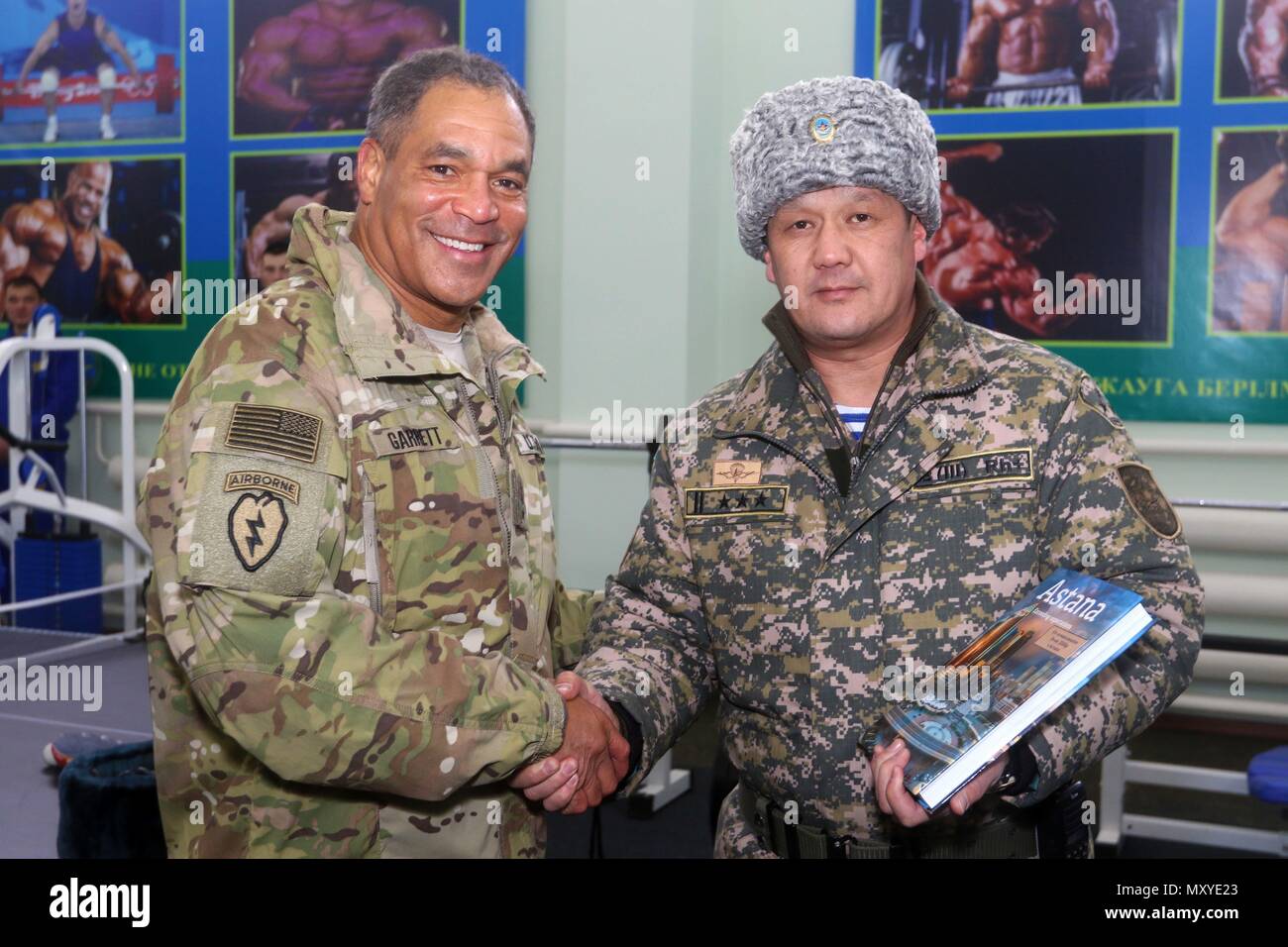 The Kazakhstan National Defense University welcomed Lt. Gen. Michael ...