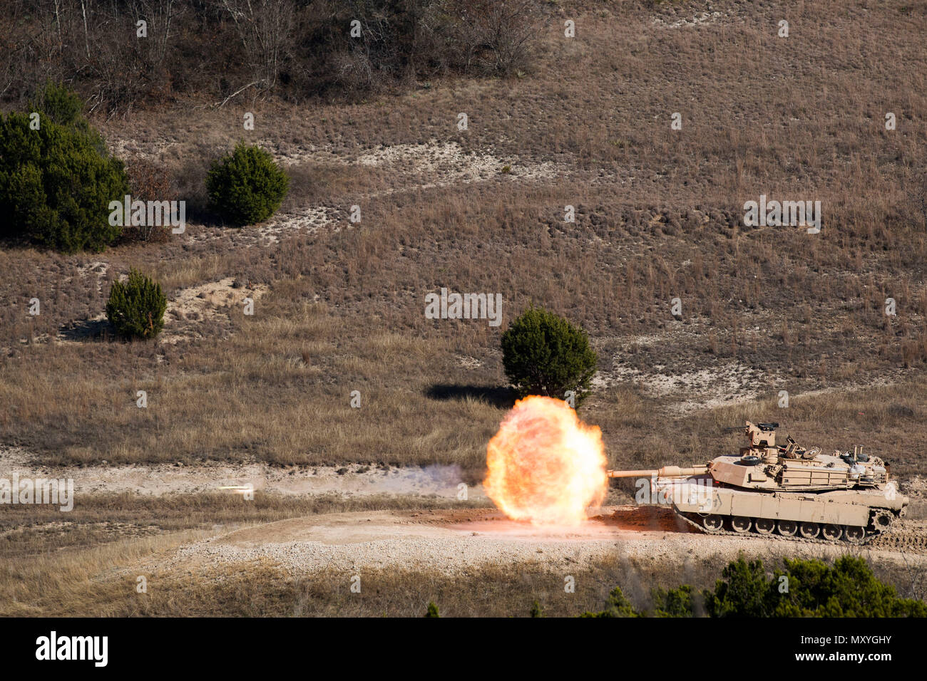 Soldiers from 1st Battalion, 12th Cavalry Regiment, 3rd Armored Brigade ...