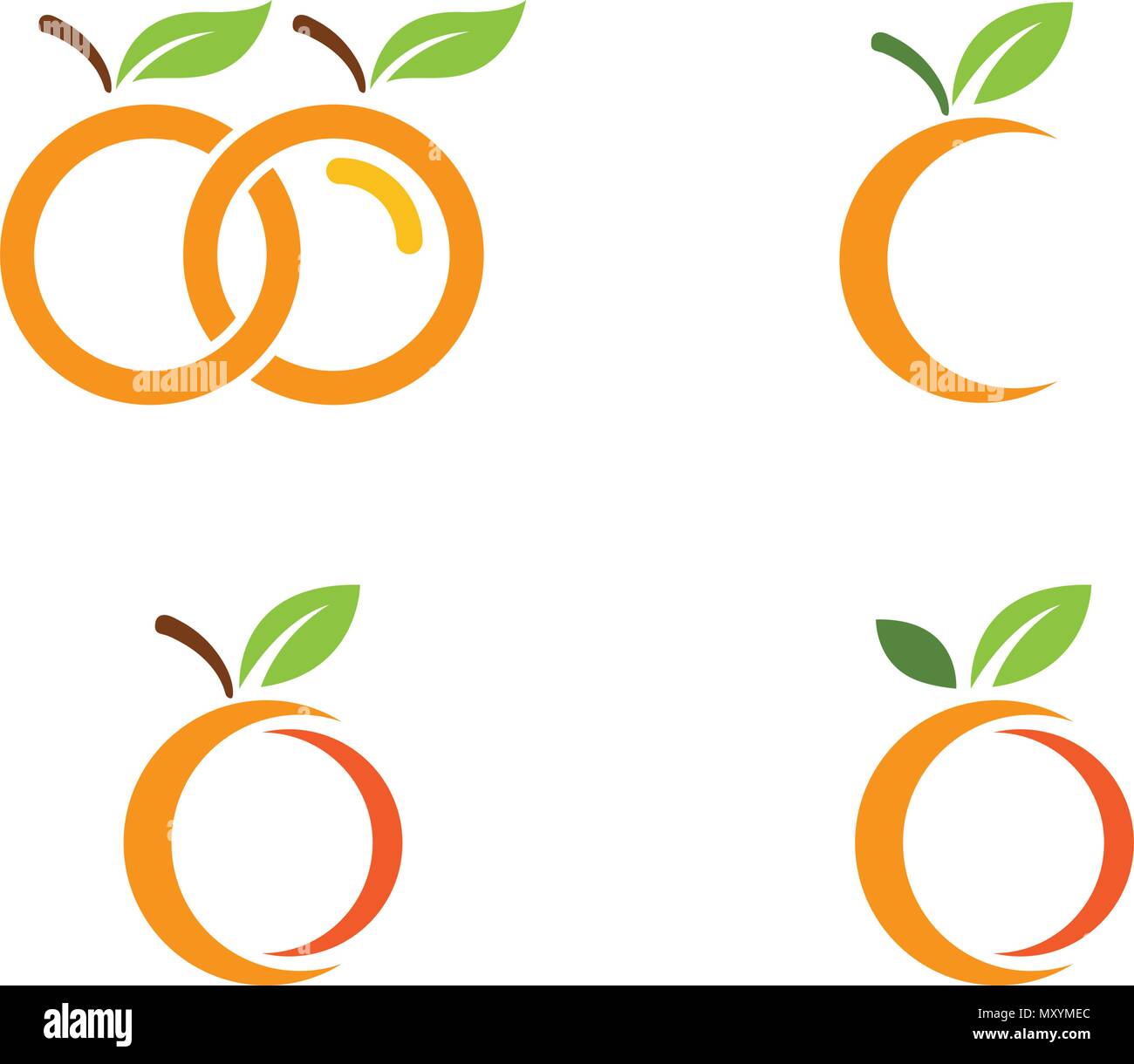 Logo orange Cut Out Stock Images & Pictures - Alamy