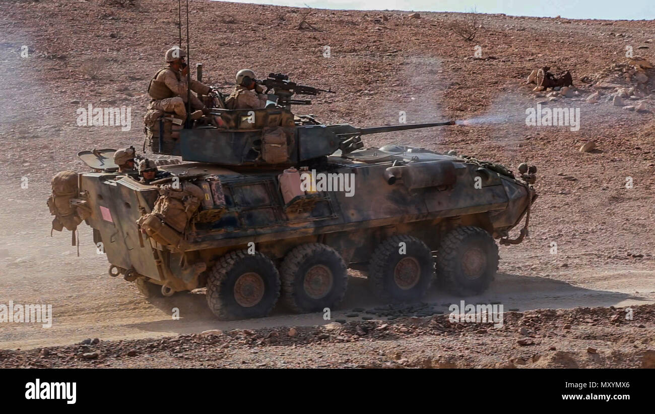 ARTA BEACH, Djibouti (Dec. 18, 2016) U.S. Marines with Light Armored ...