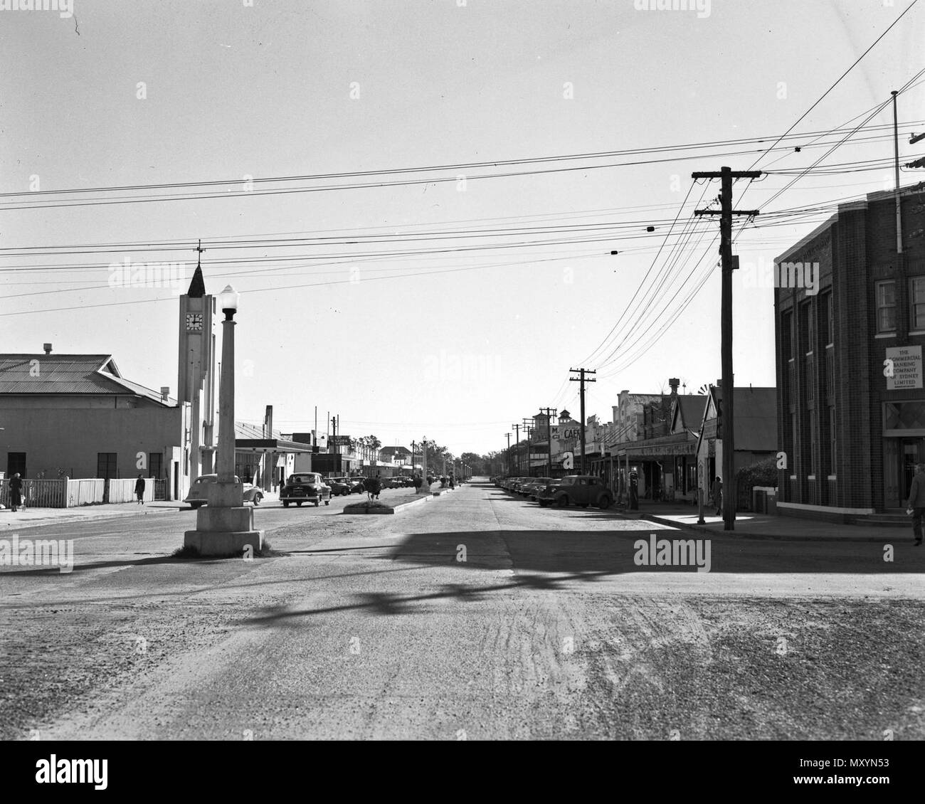 Marshall Street, Goondiwindi, 1949. The town was originally named ...