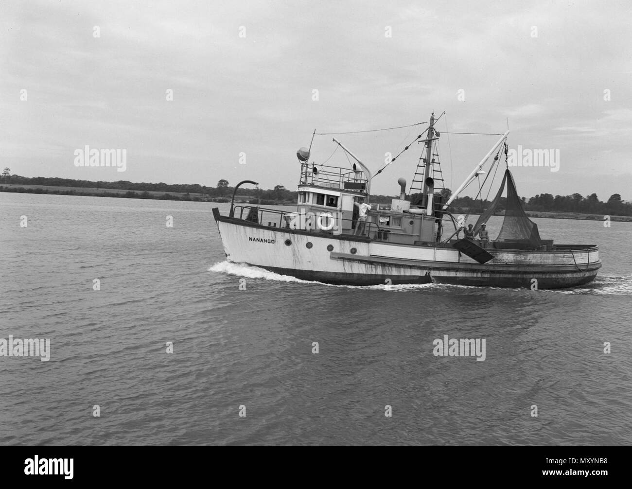 Prawn trawler australia Black and White Stock Photos & Images - Alamy