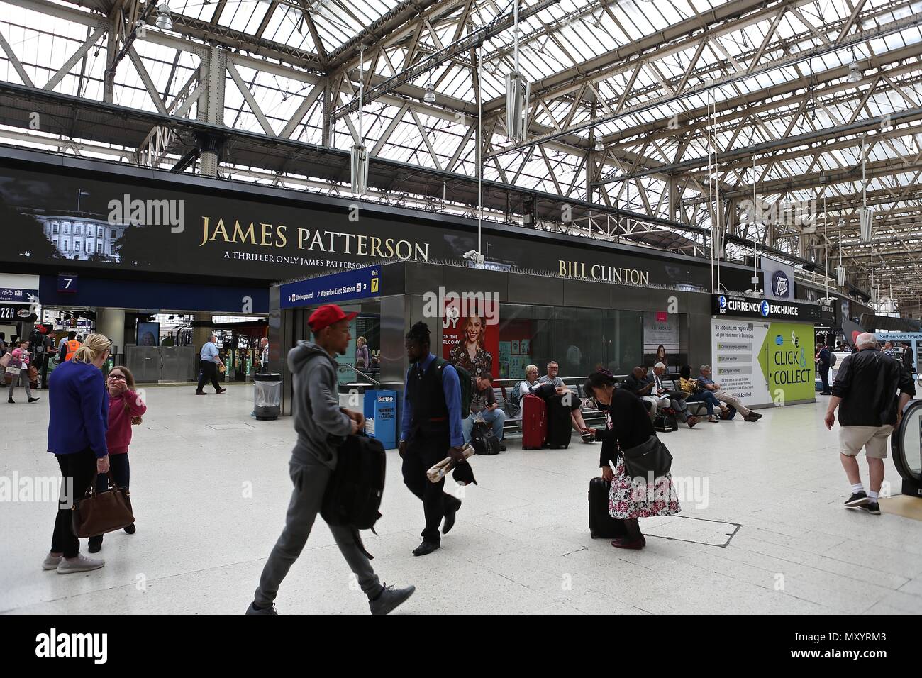 Waterloo Station London England Stock Photo - Alamy